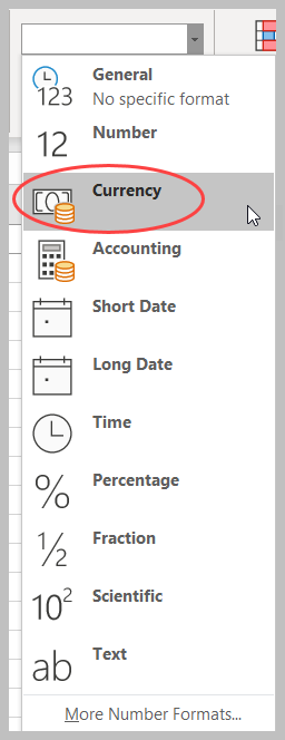 The Differences Between Accounting and Currency Formatting in Microsoft ...
